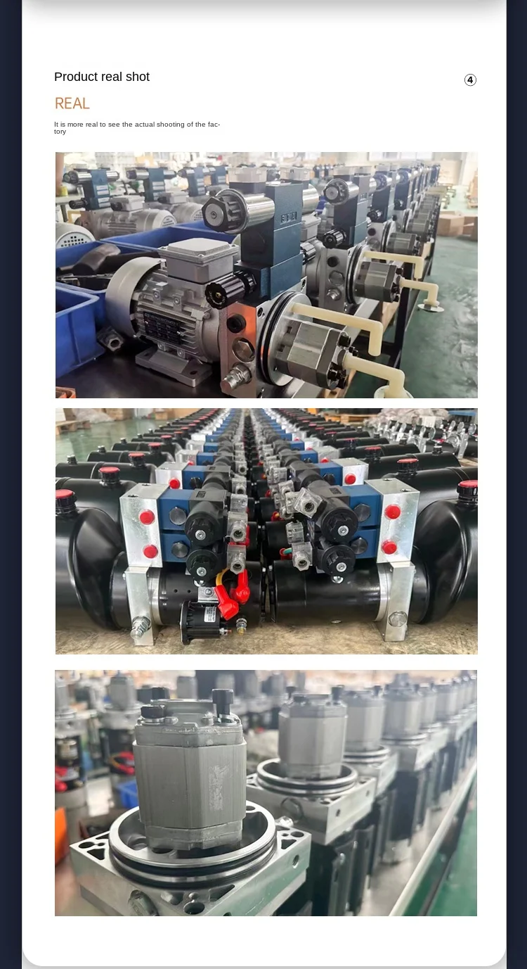 Hydraulic Power Unit Assembly Pump Motor Electromagnetic Electric ...