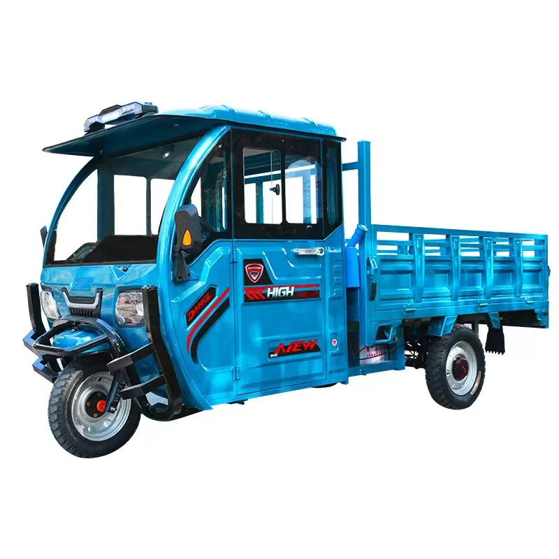 Cargo Tricycle E-loader 3 Wheeler 2000w Motor 60v32ah 60v45ah Lead Acid ...