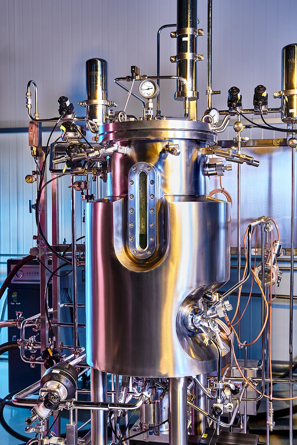 Bioreactor Laboratory Bioreactor Stainless Steel Tank Cell Bioreactor ...