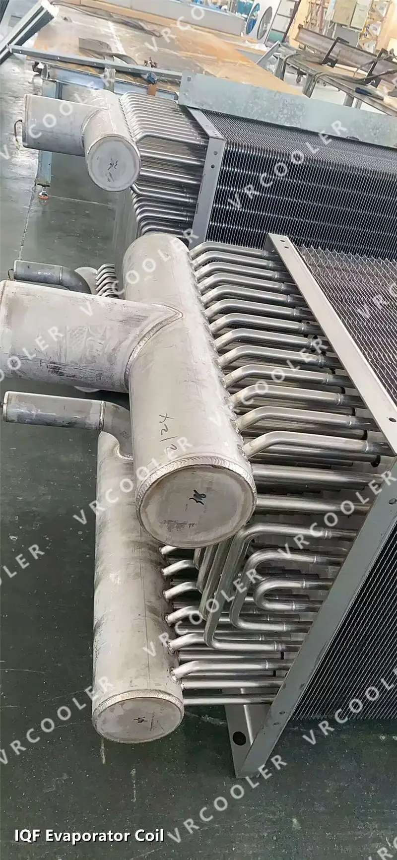 Stainless Steel Ammonia Systems Air Cooling Unit Cooler Heat Exchanger ...