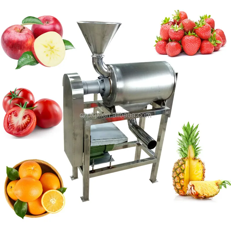 Máquina trituradora de cerezas Máquina extractora Máquina de ...