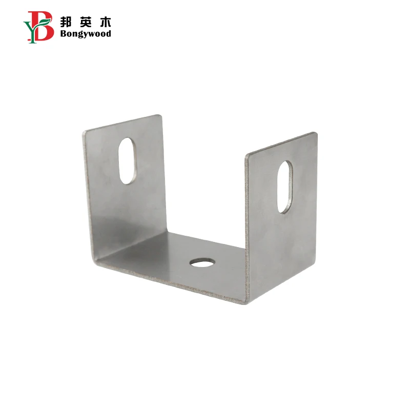 Stainless steel U-shape Bracket WPC timber tube use U Bracket| Alibaba.com