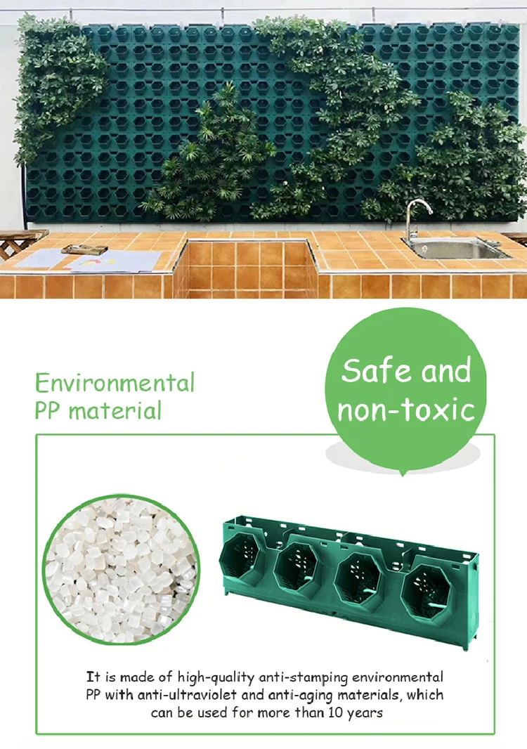 Wholesale Vertical Garden Hydroponic Green Wall Planter