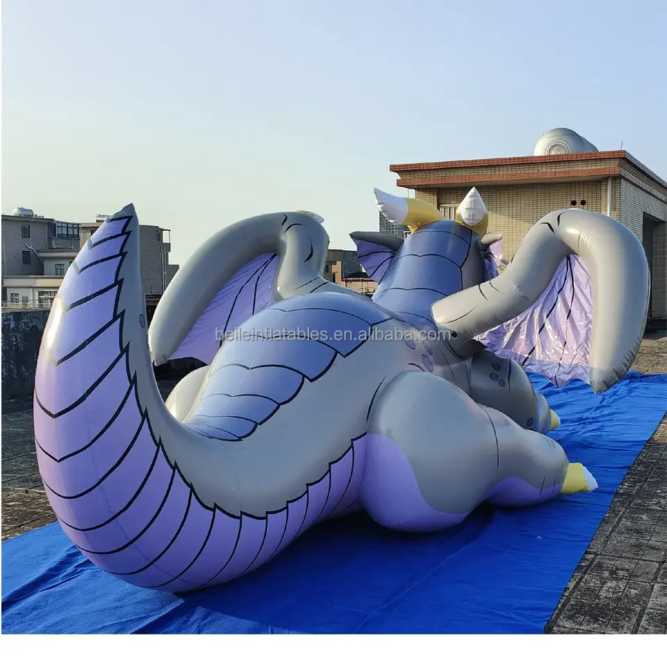 BeiLe Customized New PVC Inflatable Grey Dragon for Sales| Alibaba.com