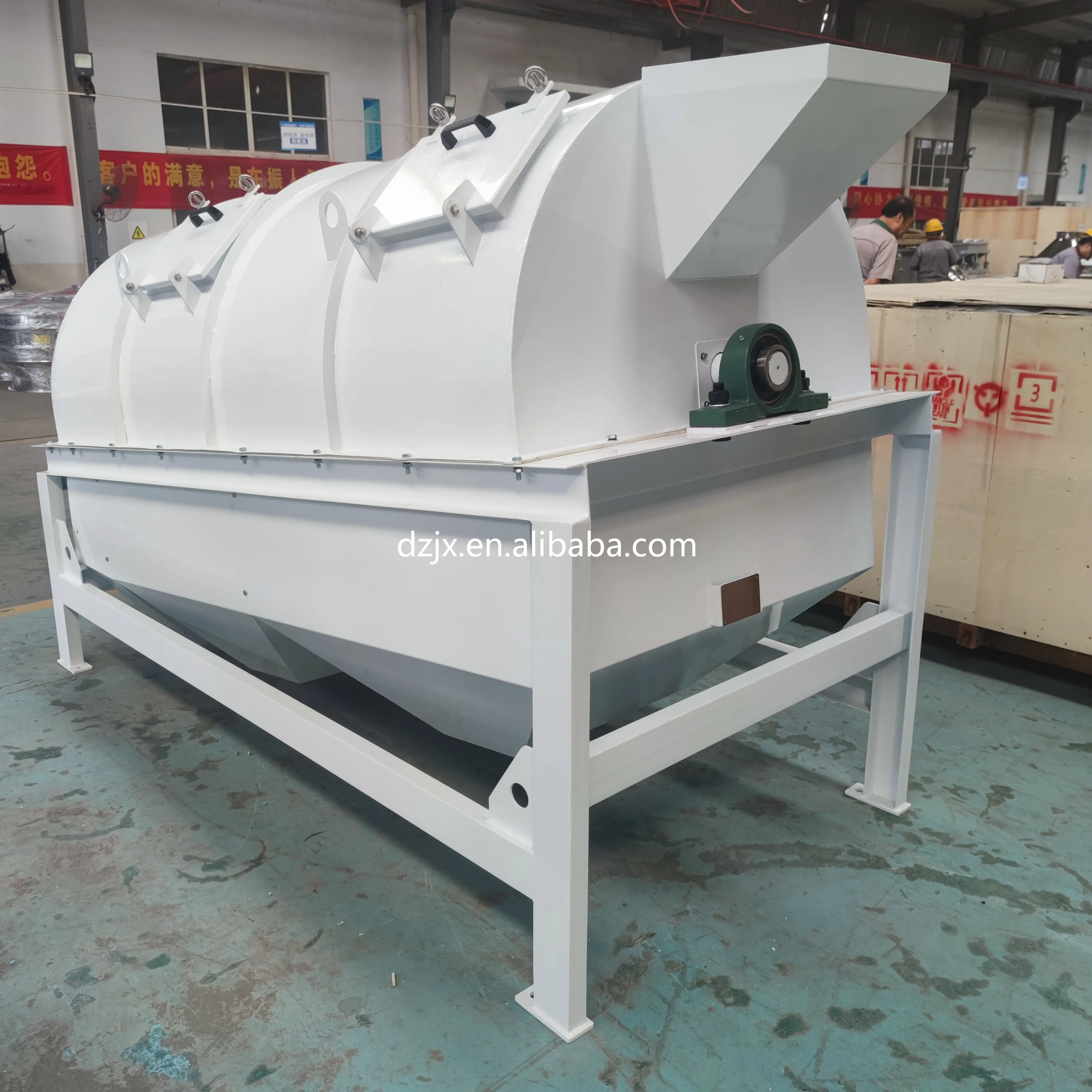 Dzjx Compost Fertilizer Sieving Machine Drum Screening Sieve Machine ...