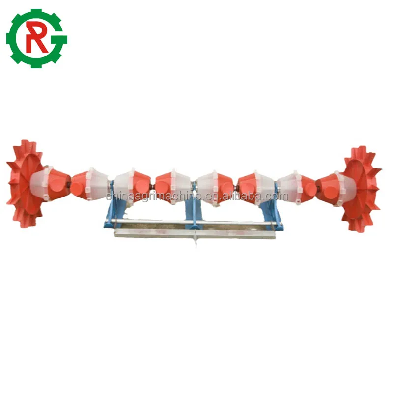 Hand Push Manual Rice Drum Seeder - Durable & Efficient