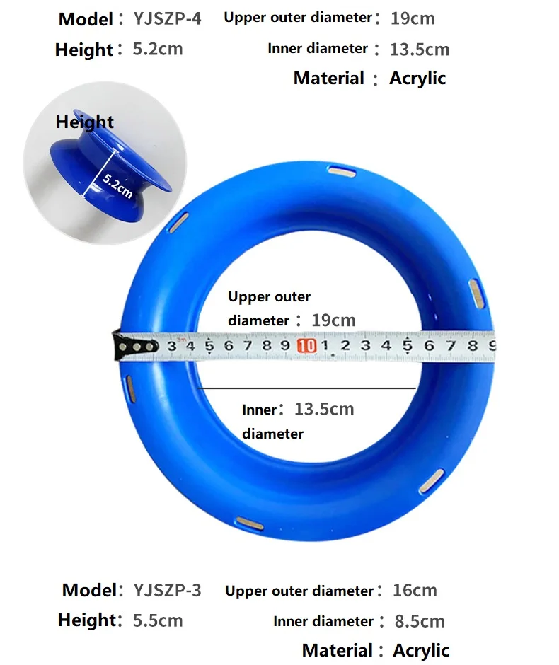 Plastic Large Diameter Hand Spool for Fishing Line - JY FISHING