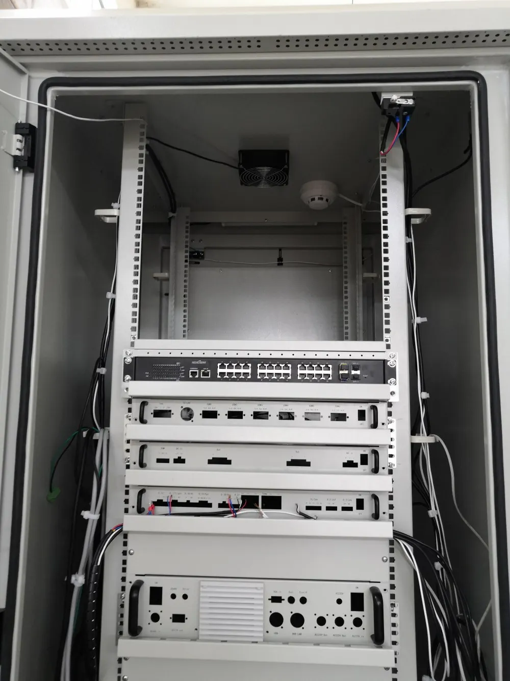 IP55 19 Inch Rack Electrical Outdoor Telecom Battery Shelter Power ...