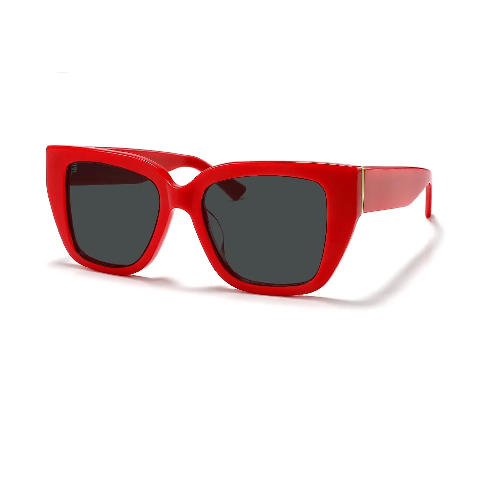Frosted Large Frame Impact Resistant Torsion Resistant Polarized Square ...