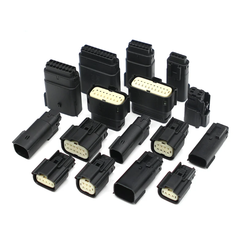 3/4/6/8/12/16/20pin Automotive Headlight Taillight Cable Connector Plug ...