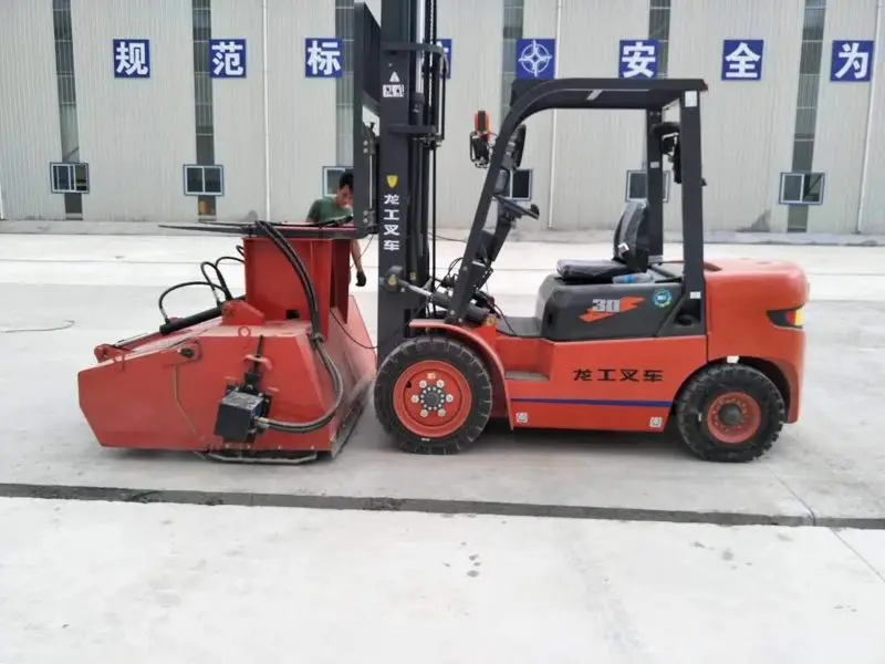 Street Sweeper Forklift Mounted Road Sweeper With Bucket Forklift ...