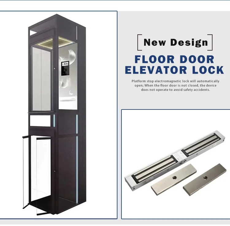 Customized Villa Elevator Easy Installed Hydraulic Home Villa Elevator ...