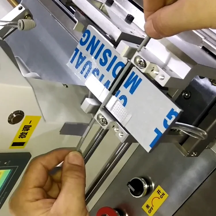 Automatic Power Cable Label Folding Labeling Machine Chinese ...