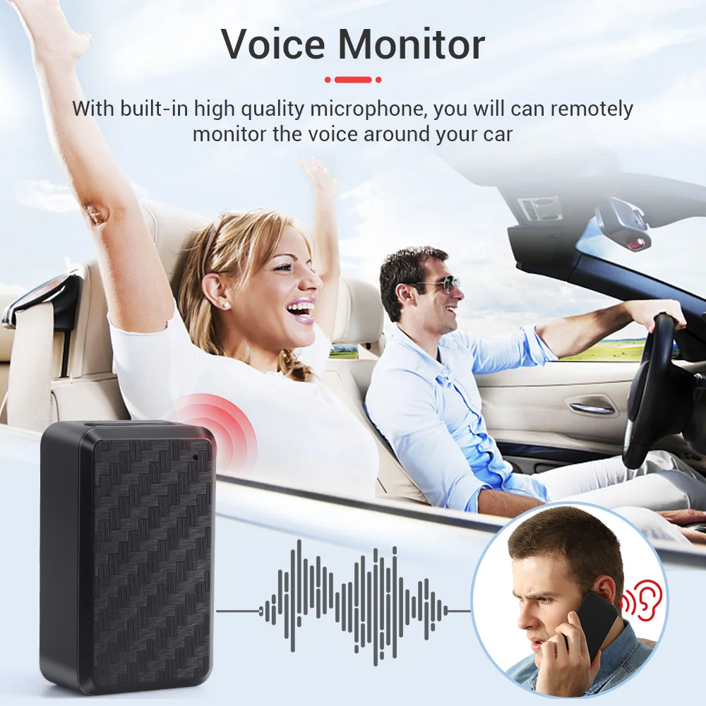 Micodus MV66 Voice Monitoring GPS Tracker - Real Time OBD2