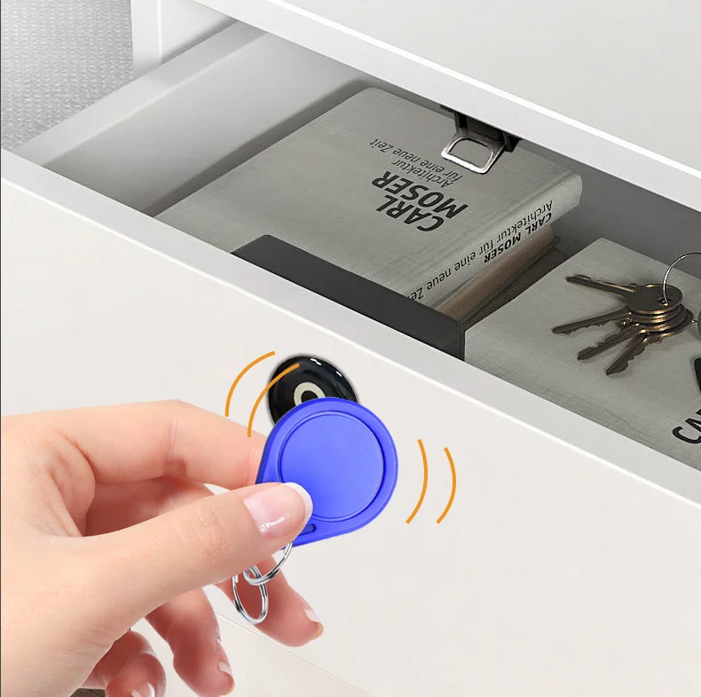 Invisible Smart Sensor Cabinet Locker Lock RFID Open Electronic Locker ...