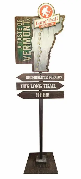 Metal & Wood Pole Toppers - Custom Sign Display Solutions