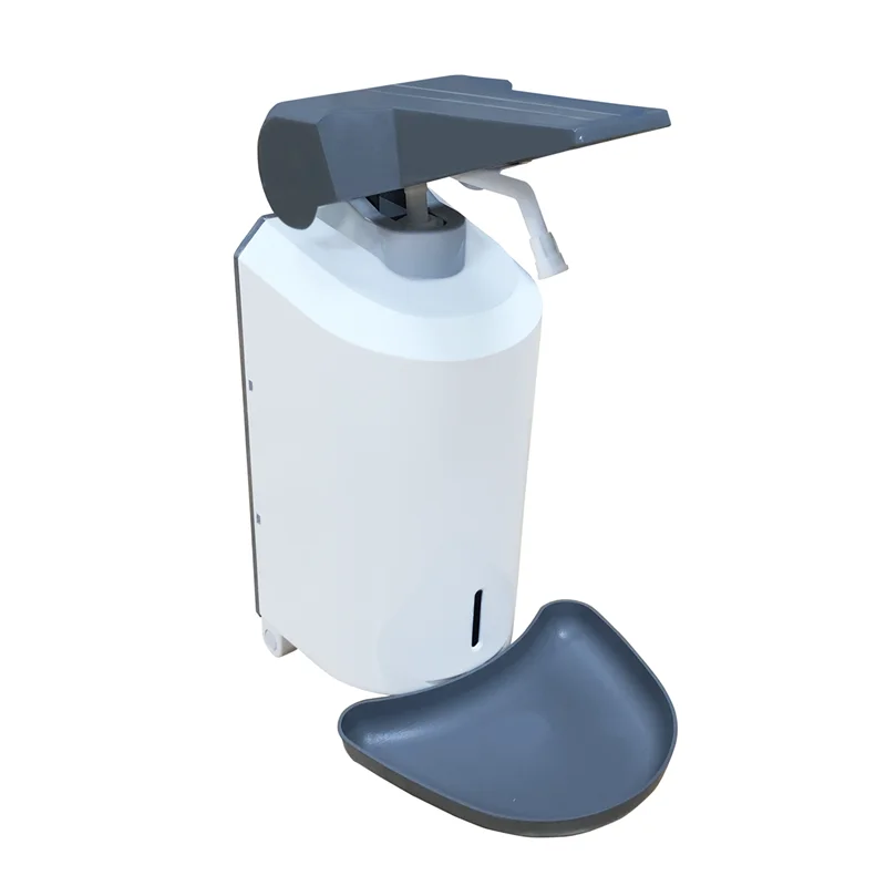 Wall Mounted Counter Top Abs Plastic White 1000ml Liquid Elbow ...