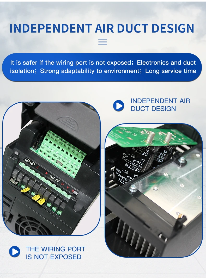 Frequency Converter Vfd Single Phase Triple Phase Variable Speed Drive ...