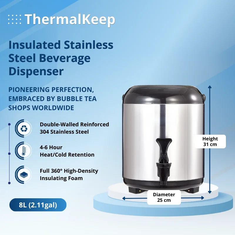 Best Cold Drinks Dispenser Insulated Hot Beverage Dispenser For Boba ...