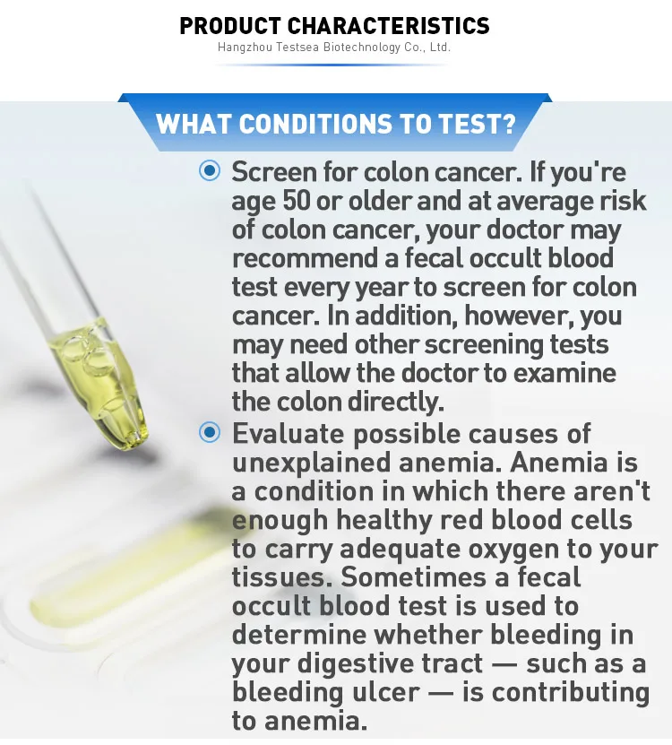 Carcinoma Embryonic Antigen Tumor Markers Cea Fecal Occult Blood Fob ...