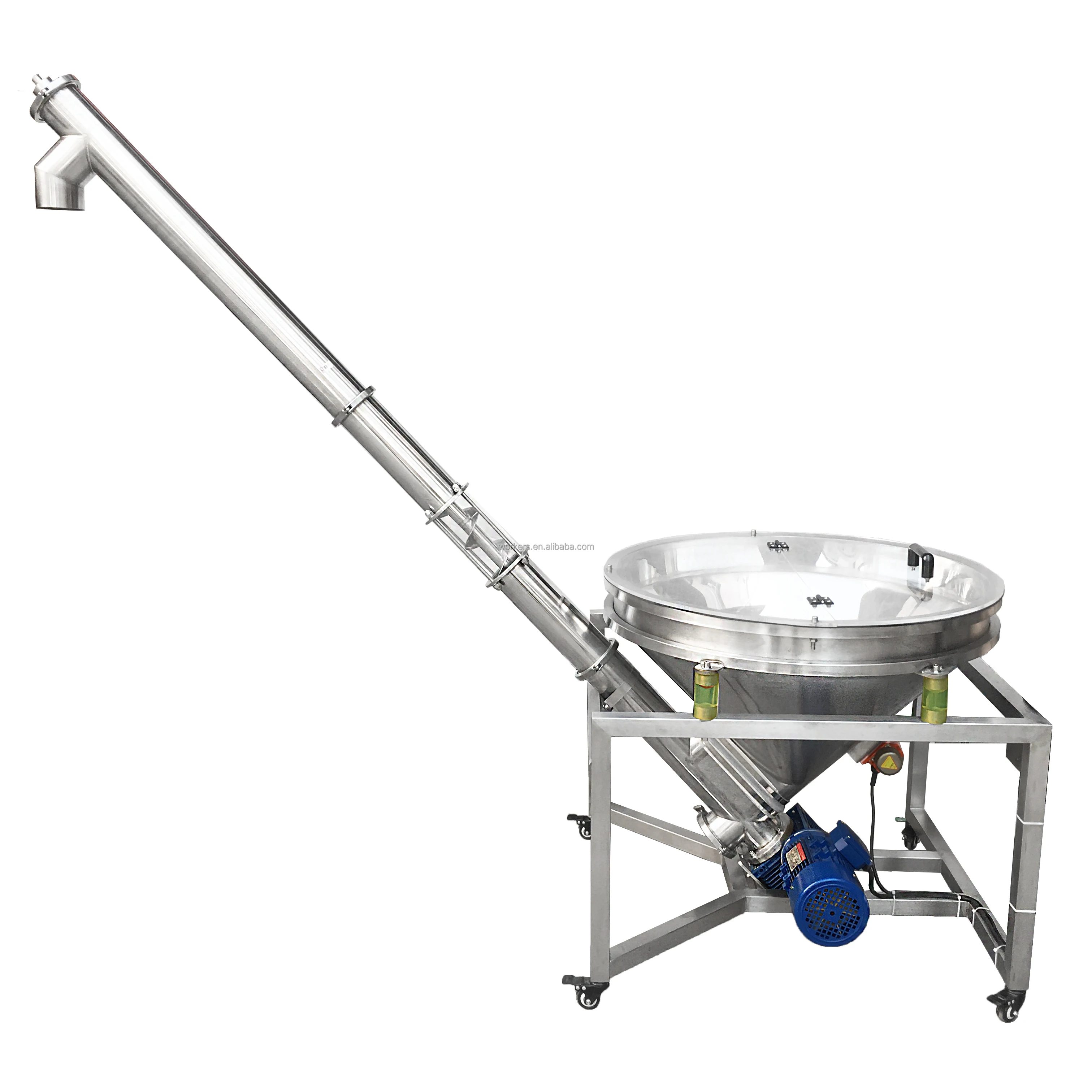 Automatic Powder Screw Feeder Conveyor Factory Custom Small Food Screw ...