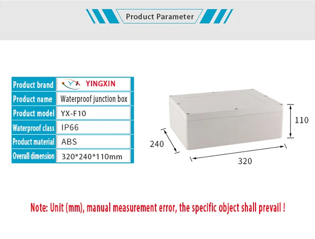 Plastic Electrical Power Distribution Box Circuit Breaker Box - Buy ...