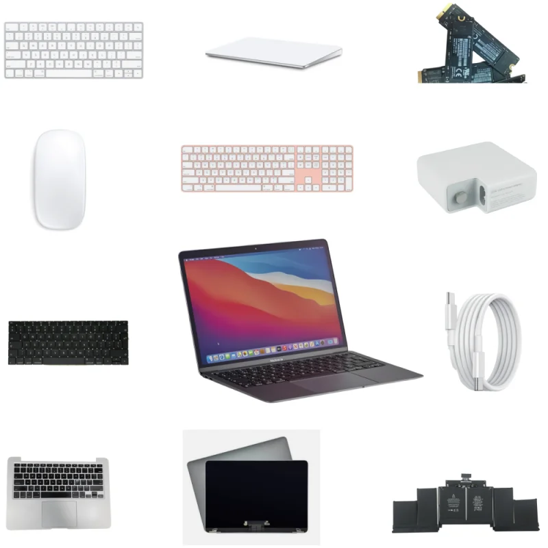 Apple A2520 Magic Keyboard - Wireless, Full Size, Touch ID