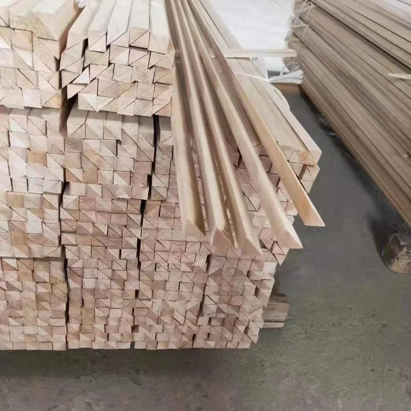 DIY Handmade Model Materials - Paulownia Triangle Wood Strips