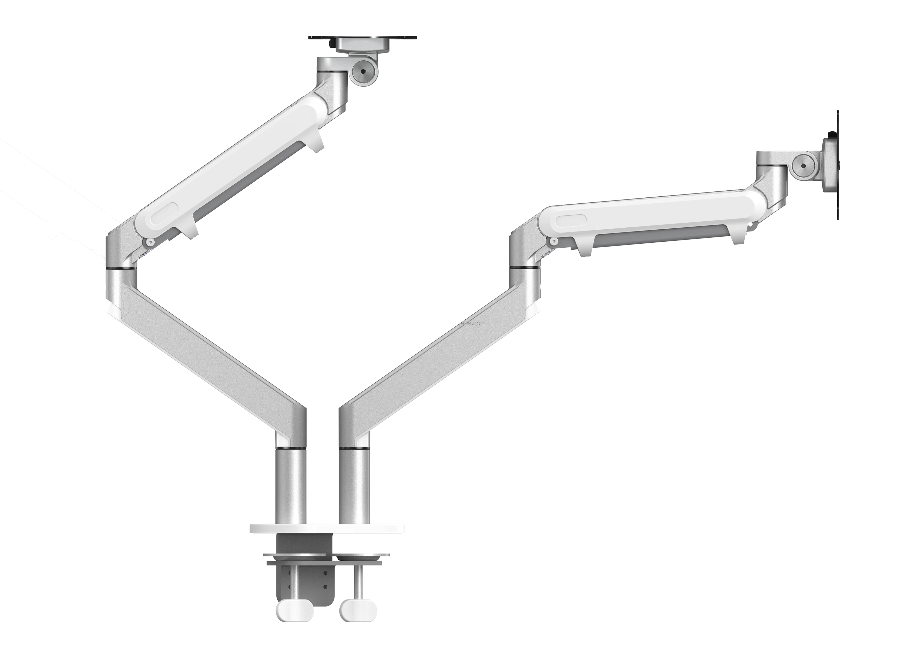 Desk Mount Single Monitor Arm Heavy Duty Ergonomic Single Lcd Stand ...