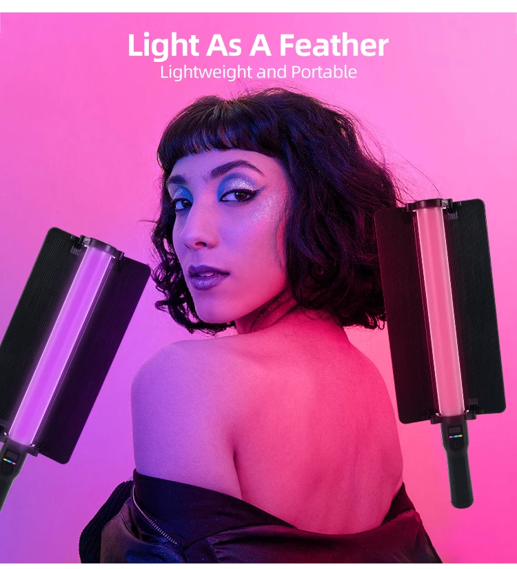 Sl62 Rgb Stick Light Photography App Control 27w 95ra 2700-7500k Bulit ...