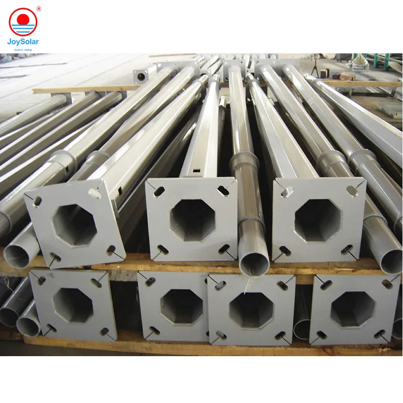 galvanized steel light pole/octagonal steel poles with specification ...