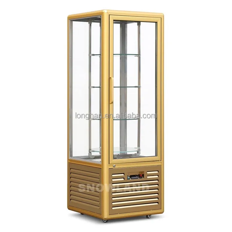 Rotated Bakery Display Cake Display Cooler Cake Refrigerator Cake ...