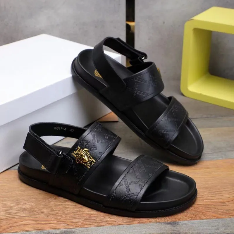 2022 New Design Men Slides Fashion Outdoor Beach Given Sandal Footwear ...