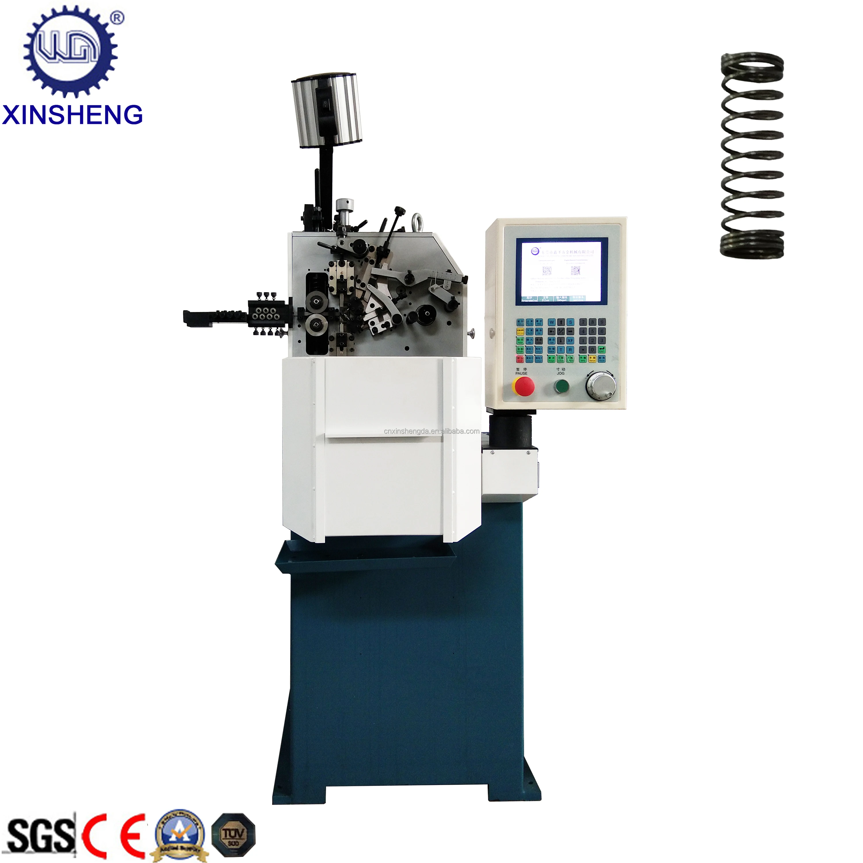Automatic CNC Compression Small Wire Spring Coiling Machine| Alibaba.com