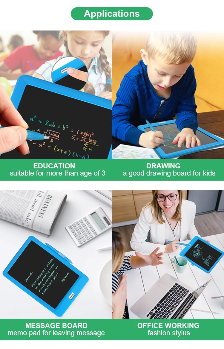 2024 Hot Selling Toys Electronic Drawing And Writing Board 8.5/10/12 ...
