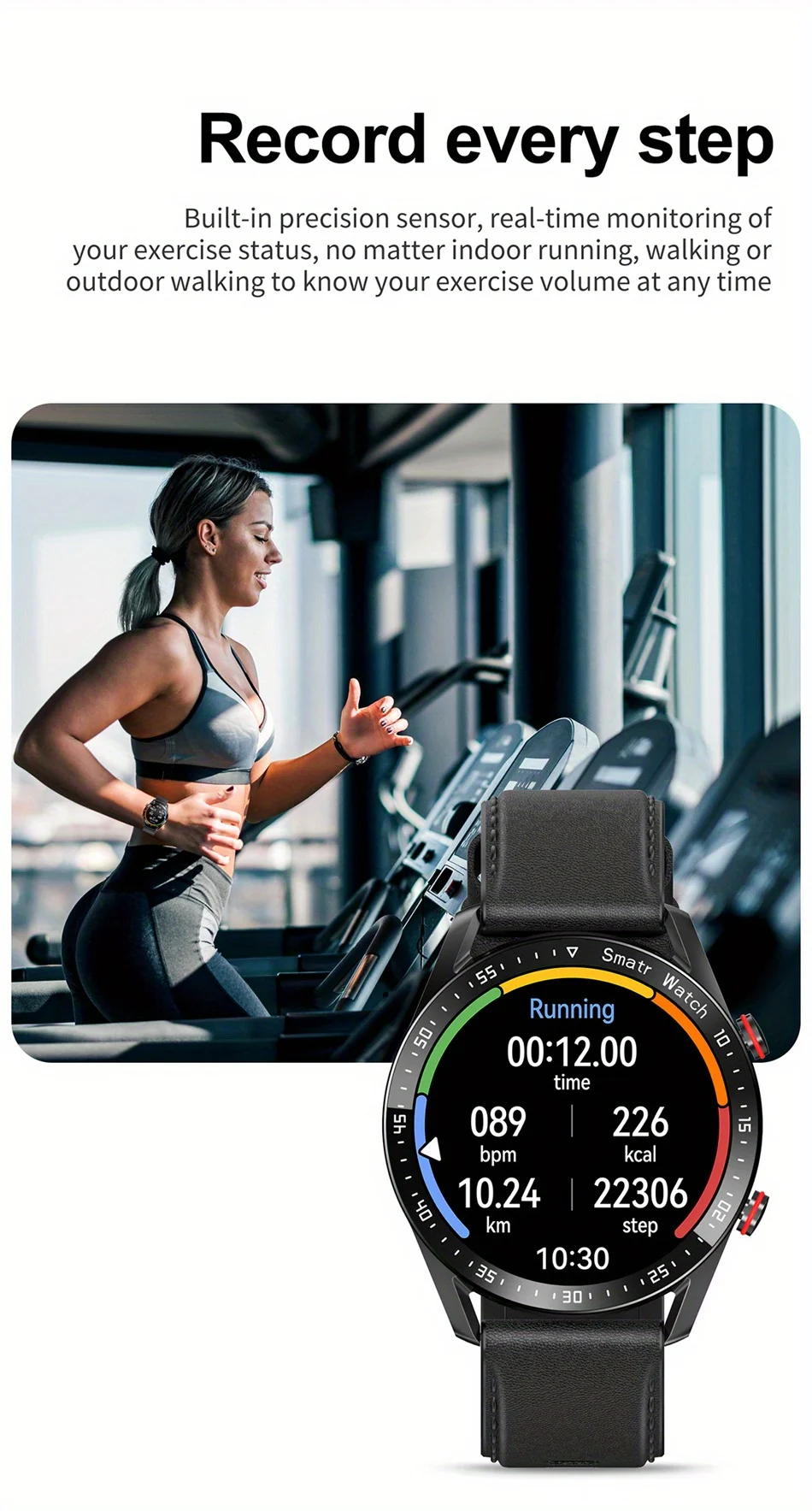 IP67 Waterproof Smart Watch - Fitness & Call Tracking
