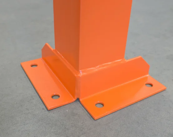 Warehouse Pallet Rack Upright Corner Protector Plastic Rack Post Guard ...