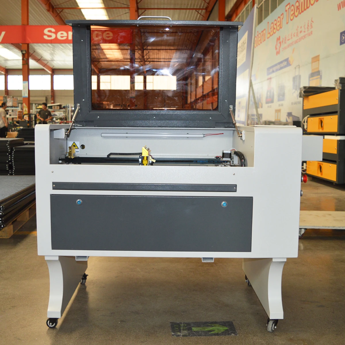 Voiern 6040 With 600*400mm Laser Engraving Machine 50w 60w 80w 100w Laser Cutting Machine ...