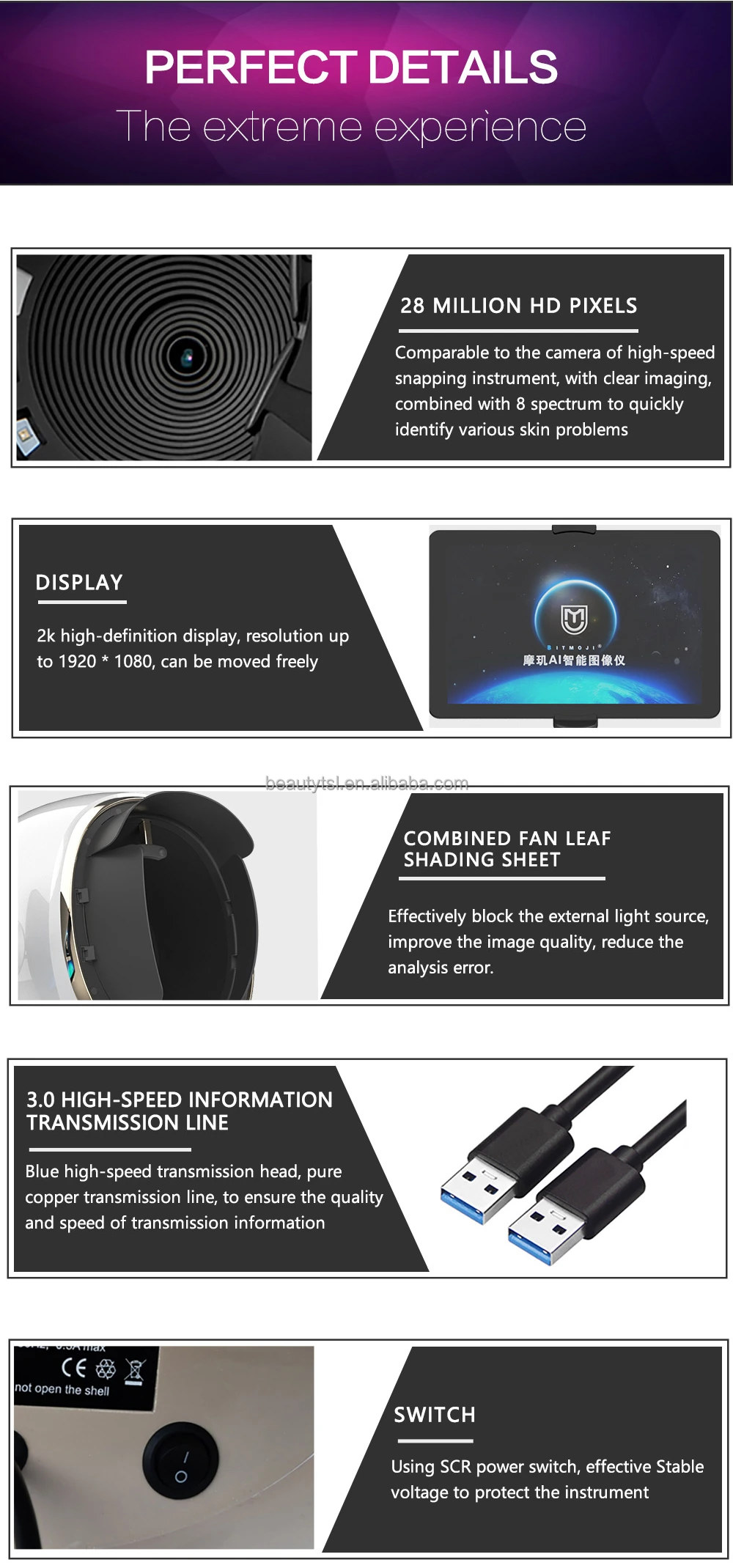 Bitmoji Max Ai Smart 3d Skin Detector 8 Spectrum Digital Analyzer Face ...