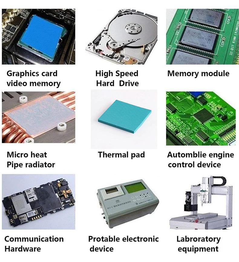 Thermal Conductive Silicone Sheet for CPU Heat Dissipation