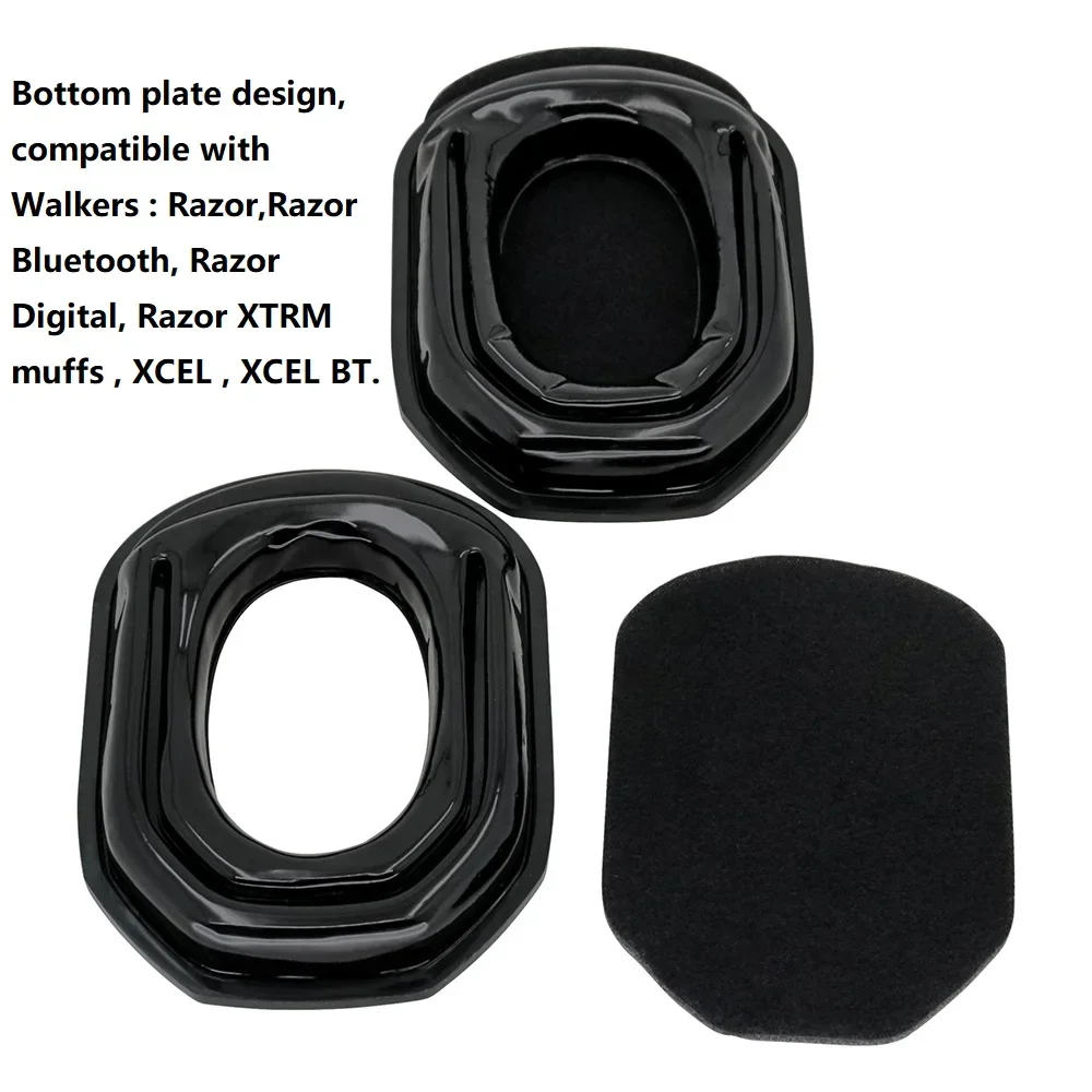 Tactical Headset Silicone Earpads Compatible With Walker Razor Xcel ...