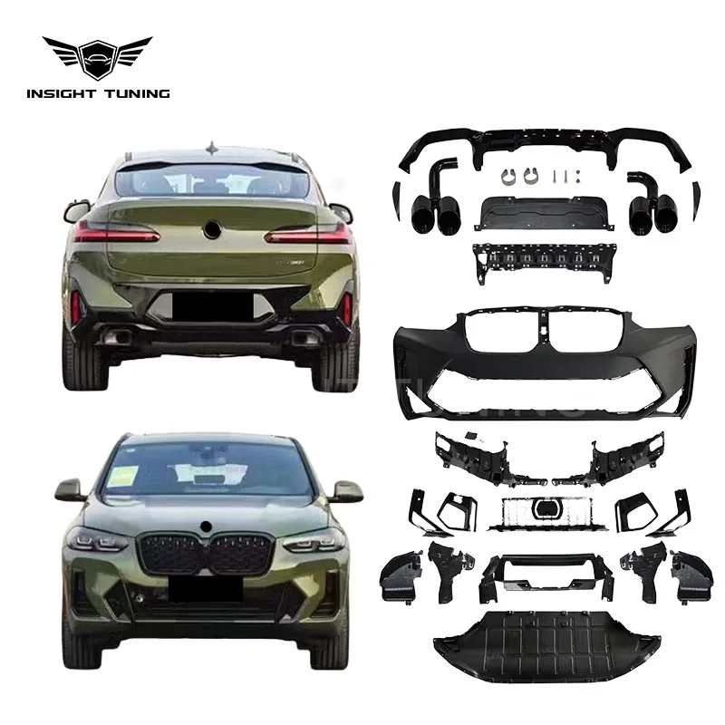 High Quality Custom Front Bumper Grille M40I Bodykit for Bmw X4 G02 Lci ...