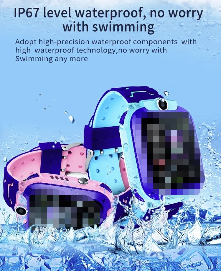 V12 Watch - Smart Touchscreen for Kids - IP68 Waterproof