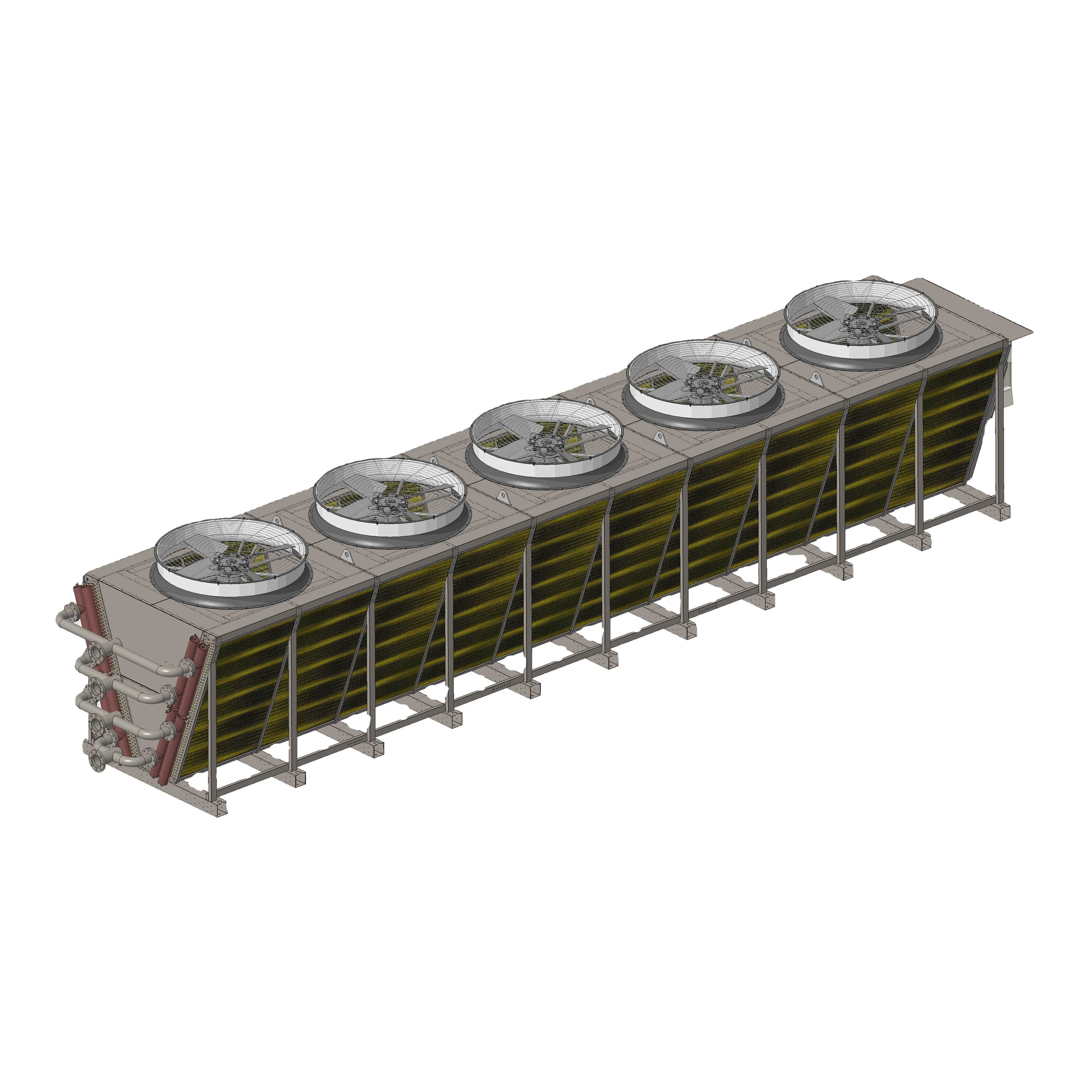 2024 Customized Horizontal Mounted Dry Cooler Air Conditioning System ...