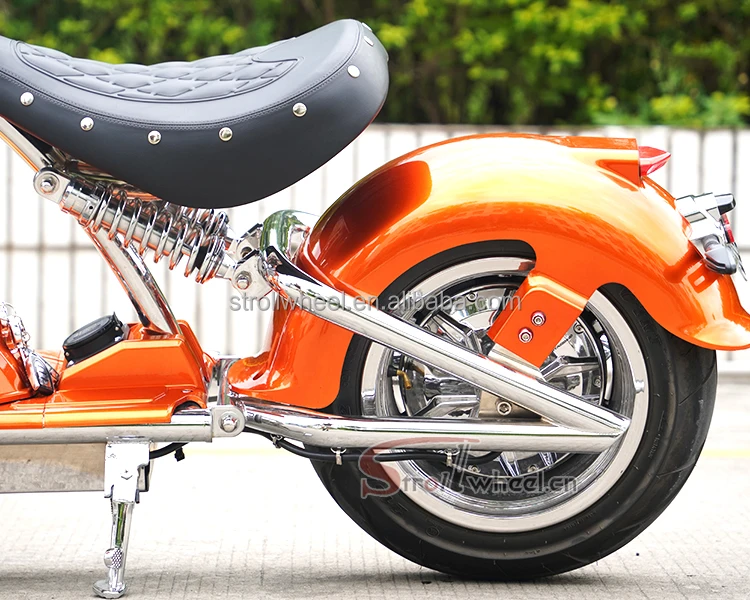 2 Wheel EEC Electric Motorcycle Chopper - 2000w-4000w Power