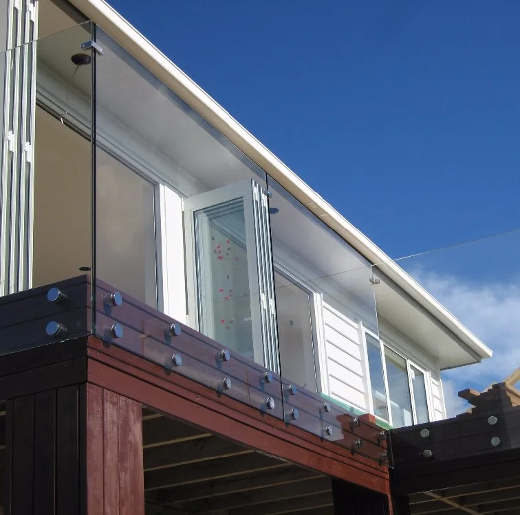 Frameless Glass Railing Glasses Fence Stainless Steel Balcony Glass ...