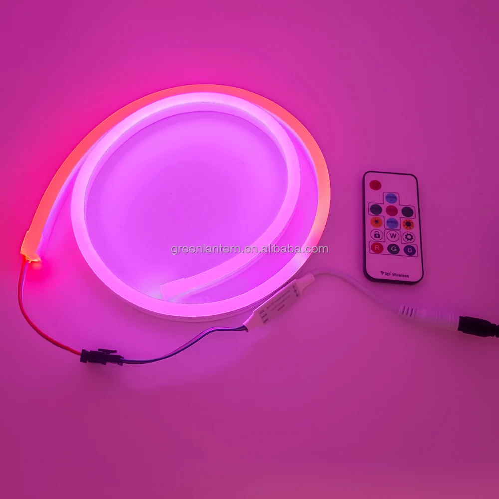 12V LED Rope Lights - Soft Neon RGBIC Programmable Lighting