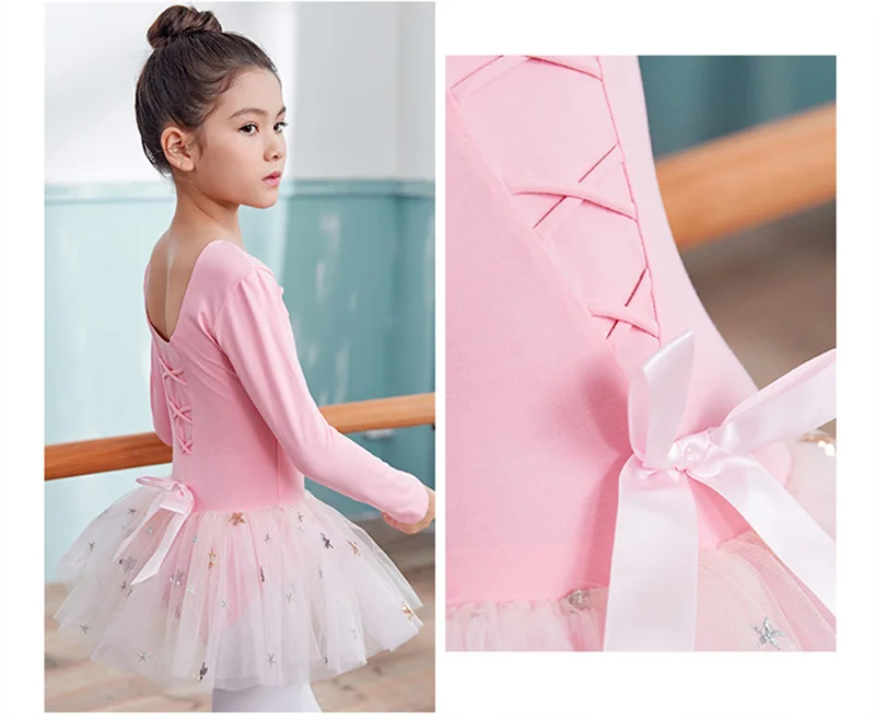 Oem Custom Classic Ballet Uniforms Leotards Dancing Clothes Star Sequin ...
