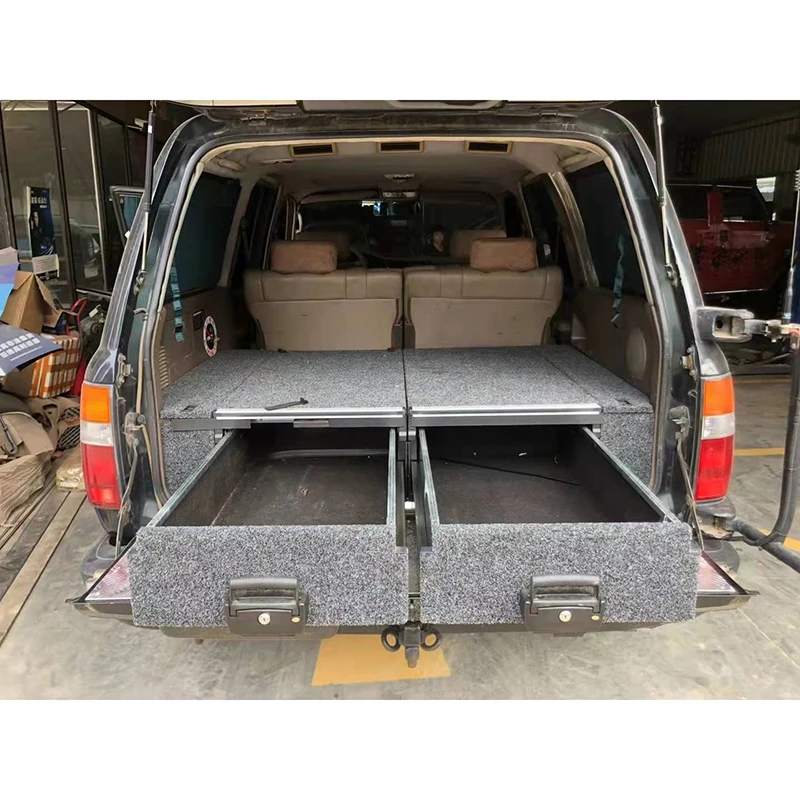 Unity Car Drawer Rear Cargo Storage Box For Toyota Landcruiser 80 ...