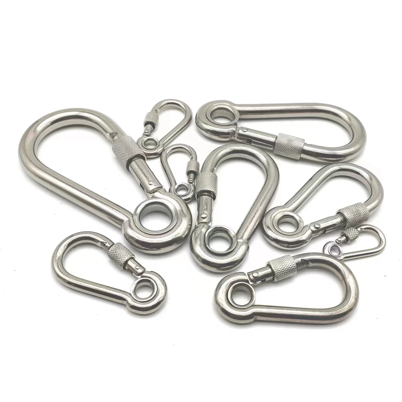 Spring buckle with nut style Forging forming Corrosion resistance Long ...